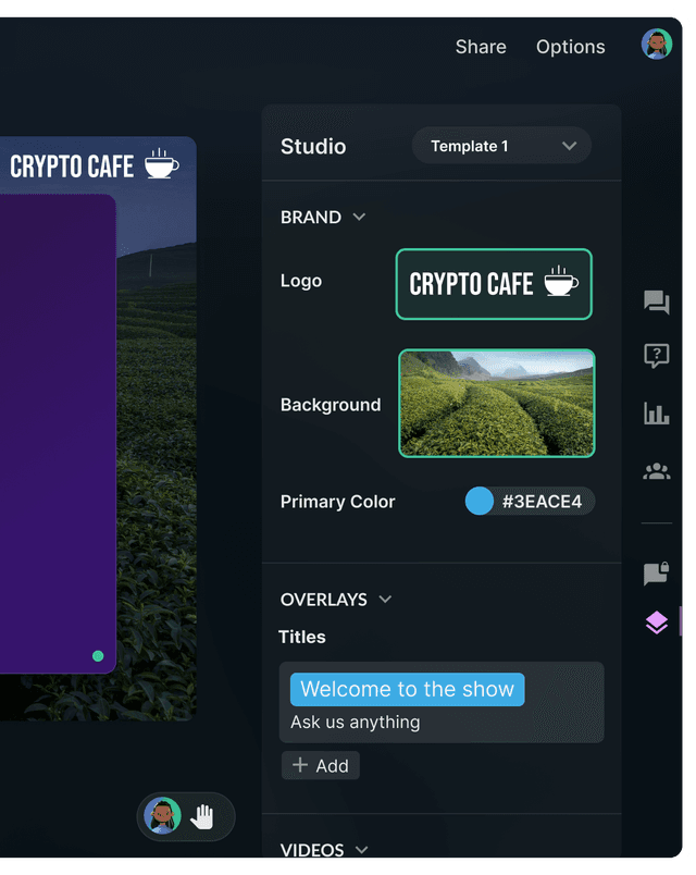 Crowdcast » Where the world gathers